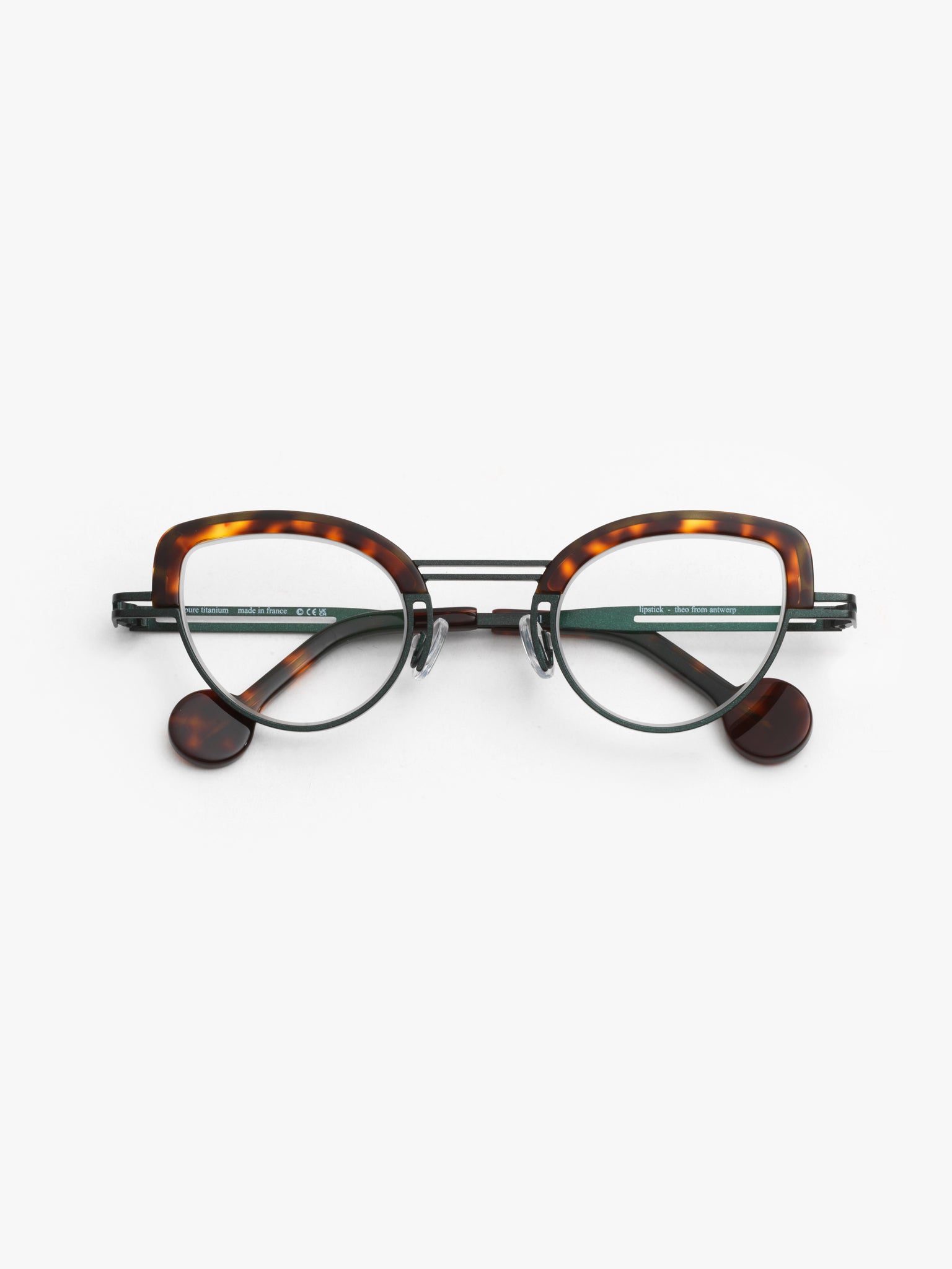 Theo / Lipstick / 501 British Racing Green + Brown – I Visionari